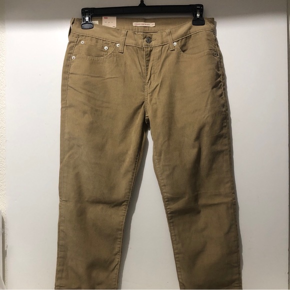 Levi's | Jeans | Levis New Boyfriend Jeans Men 27x3 Sand Corduroy Slim ...